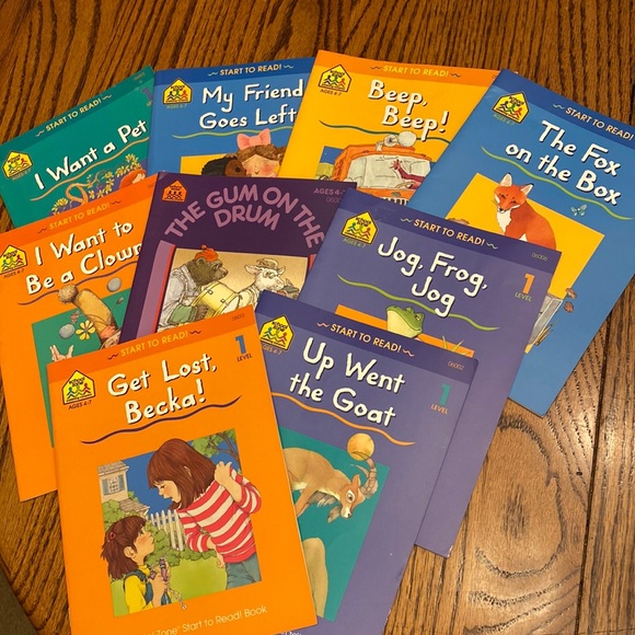 Vintage | Toys | Vintage 9s Start To Read Level Kids Children Books ...